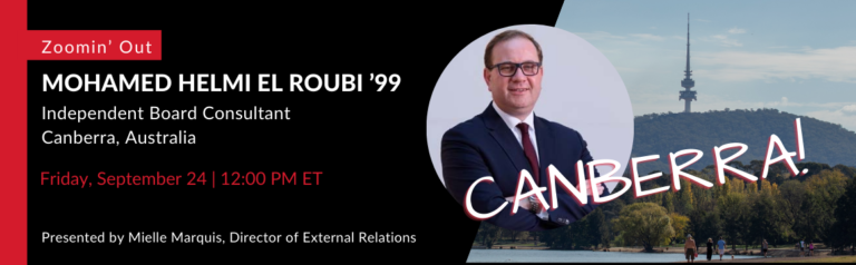 Zoomin’ Out: Mohamed el Roubi ’99 - School of Law